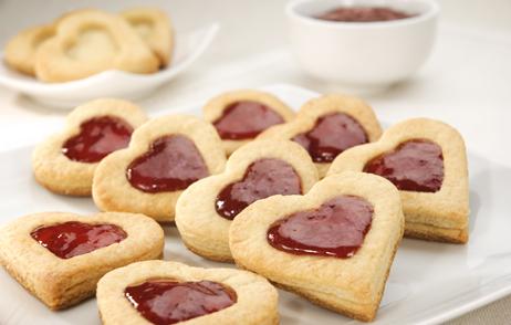 Com visual surpreendente, esses biscoitos com geleia são excelentes ...