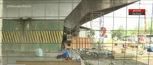 Viaduto Que Cedeu Na Zona Oeste De Sp Corre Risco De Desabar Afirma